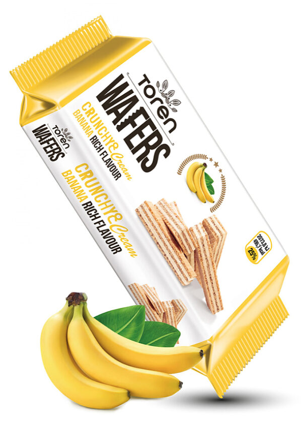 Premium Wafers Banana Cream - TorenUSA
