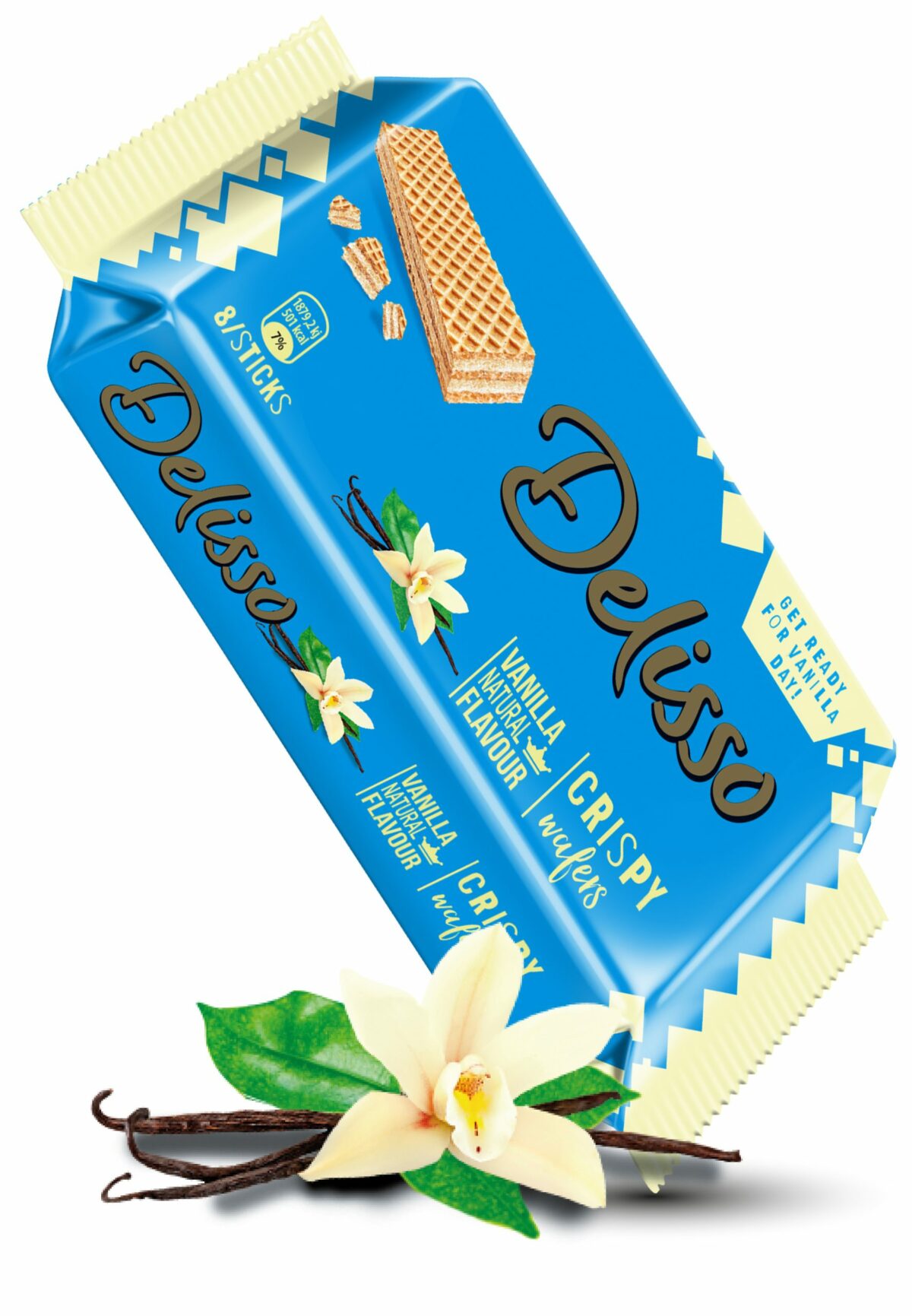 Delisso Cocoa Cream Flavour Wafer - TorenUSA