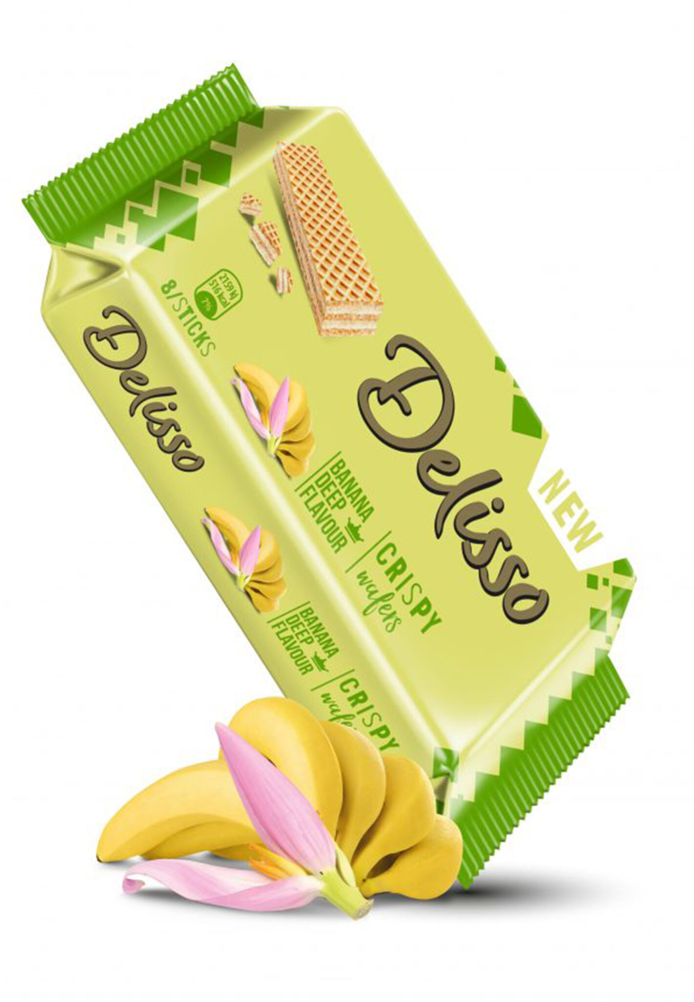Delisso Lemon Cream Flavour Wafer - TorenUSA