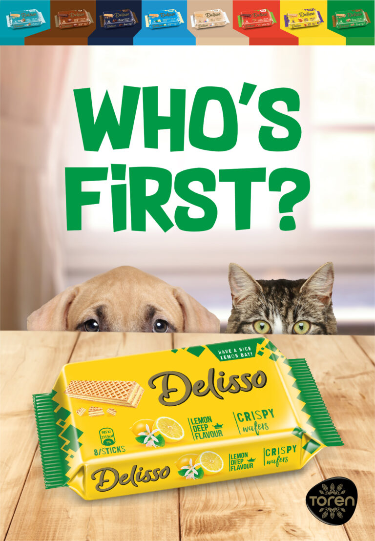 Delisso Lemon Cream Flavour Wafer - TorenUSA