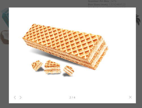 Delisso Coconut Cream Flavour Wafer - TorenUSA