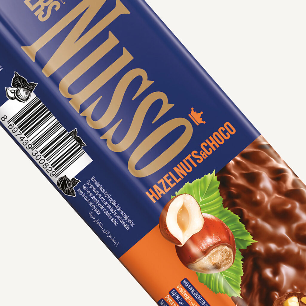 Nusso Milk Chocolate Wafer With Hazelnut - TorenUSA