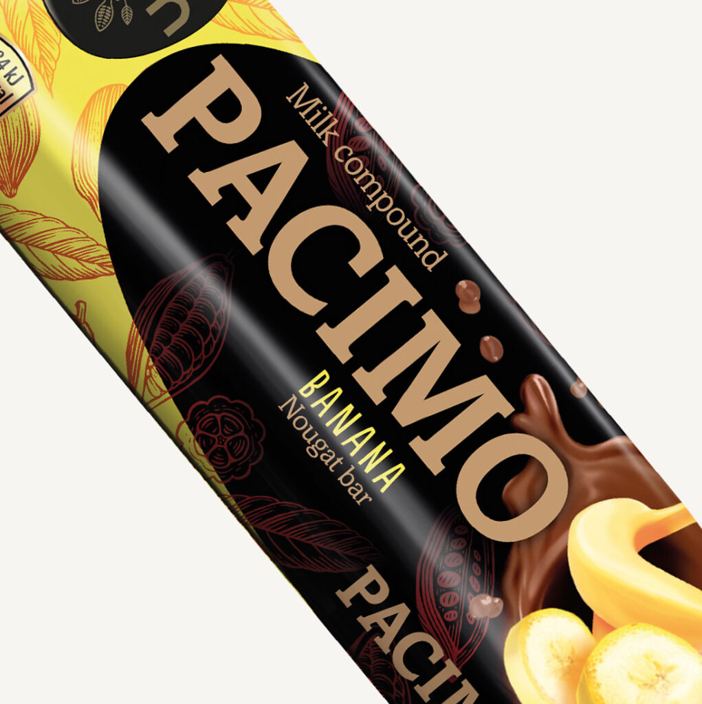 Pacimo Nougat Bar Banana - TorenUSA