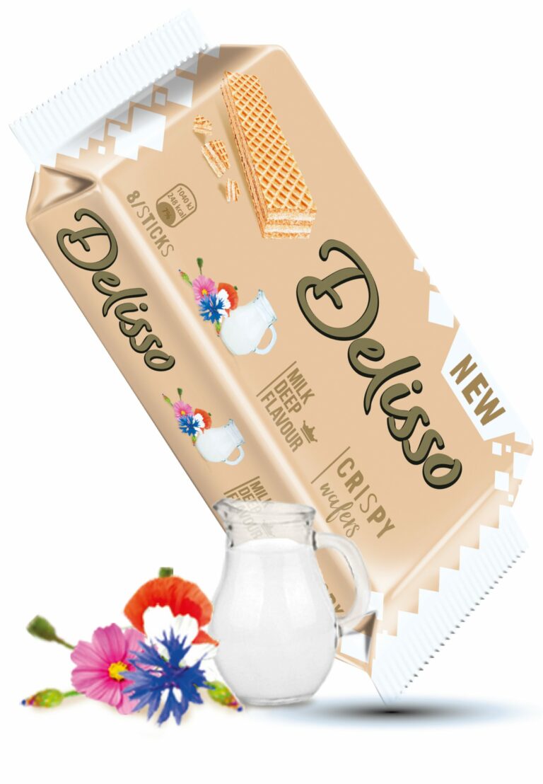 Delisso Milk Cream Flavour Wafer - TorenUSA